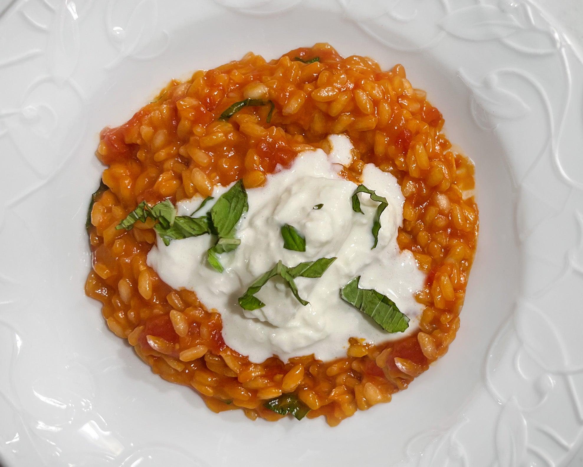Tomato and Burrata Risotto – Ciao Tomatoes